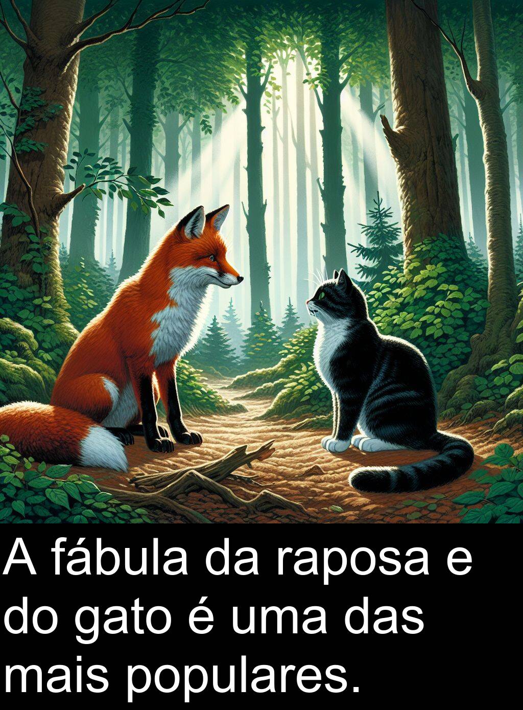 50 frases com «raposa» — exemplos
